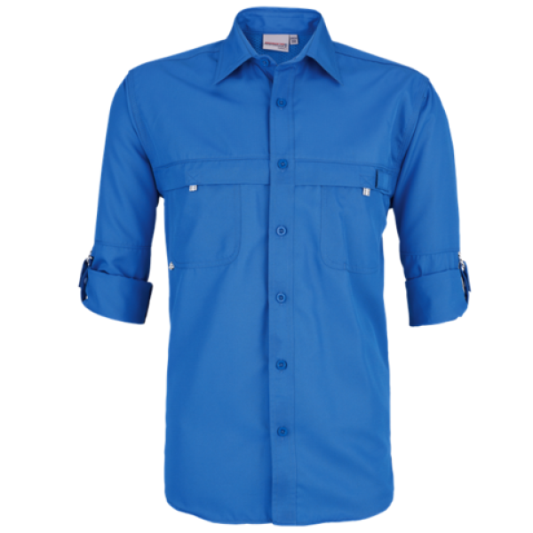 CAMISA BIGBANG MAKO FISHING SHIRT AZUL REY | Bordajal