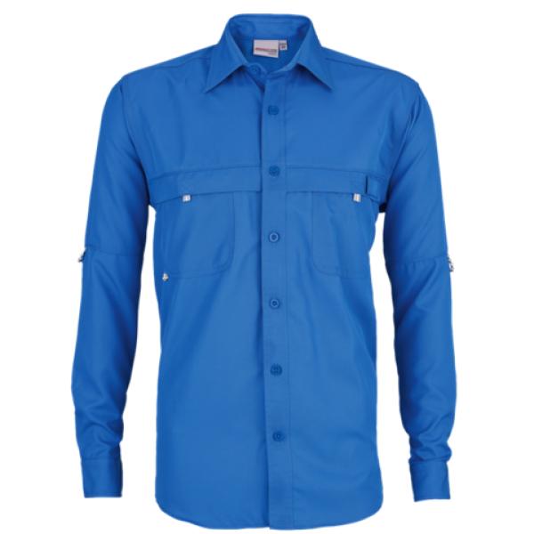 CAMISA BIGBANG MAKO FISHING SHIRT AZUL REY | Bordajal